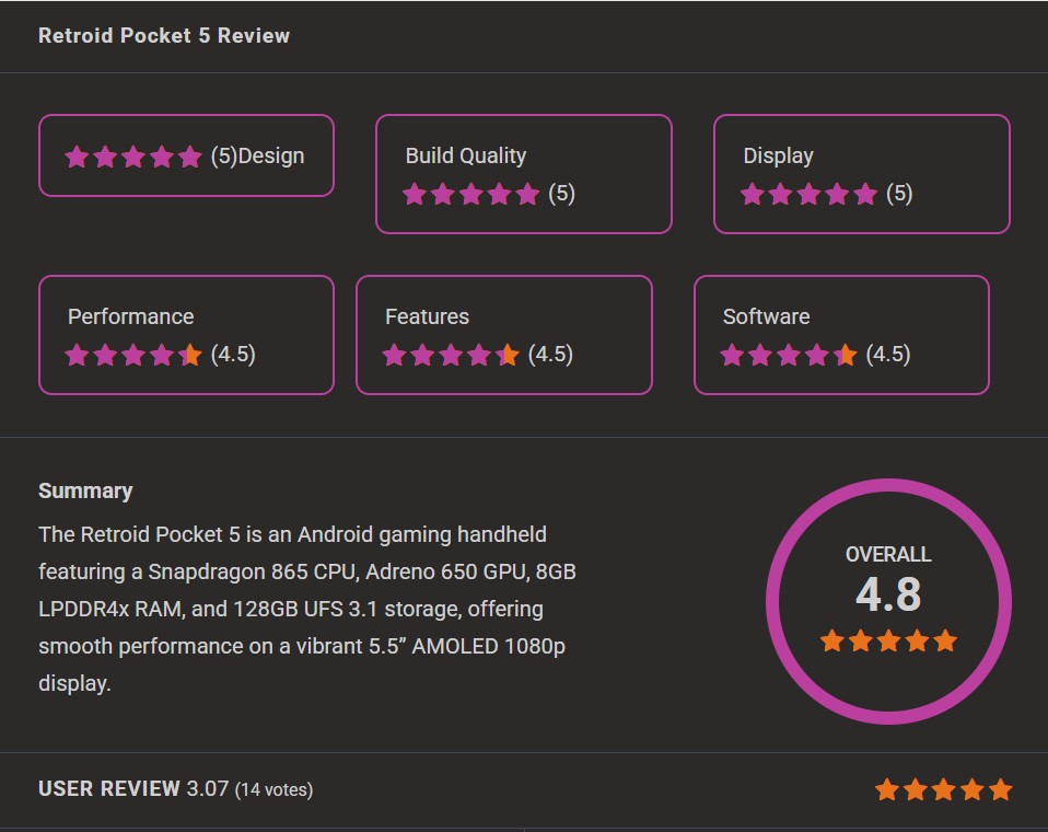 Retroid Pocket 5 Android Gaming Handheld | Shopee Malaysia
