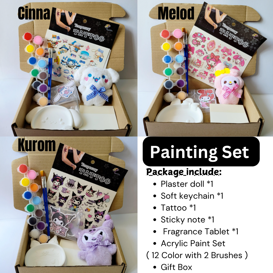 Student Gift Box Set Stationary Set Alat Tulis Cute Cartoon Doorgift ...