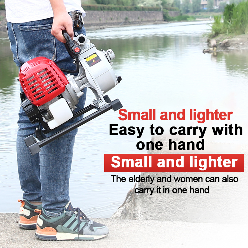 Pam Air 2-Stroke Petrol Engine Self Priming Water Pump 7HP Gasoline ...