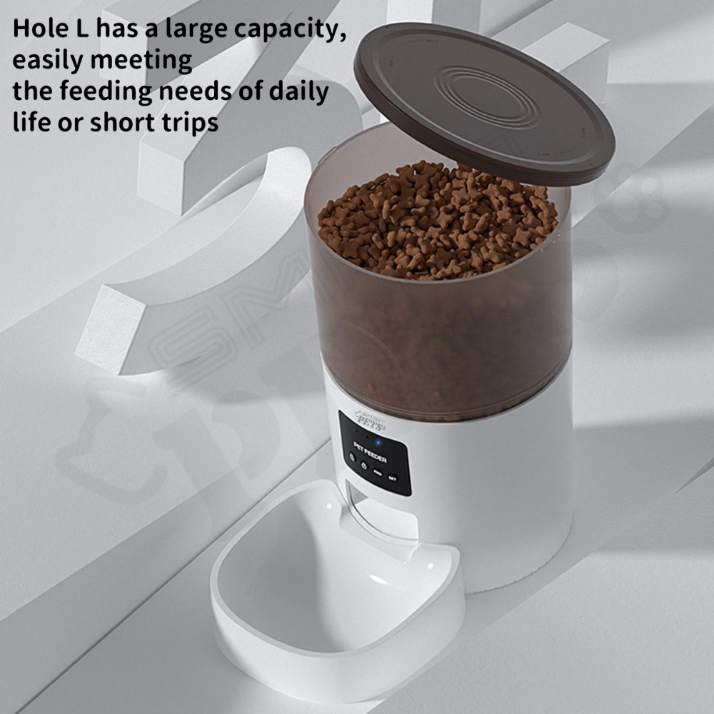 SmartPets PaWow Automatic Pet Feeder (Wi-Fi Ver / Camera Ver) | Shopee ...