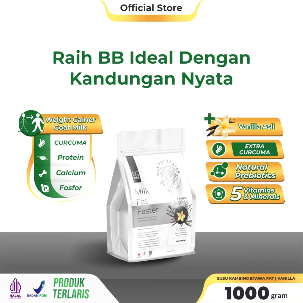 Shams Milk Fat Faster Original Flavor Weight Gain Milk Ideal For High Increase Nutrition | Susu ...