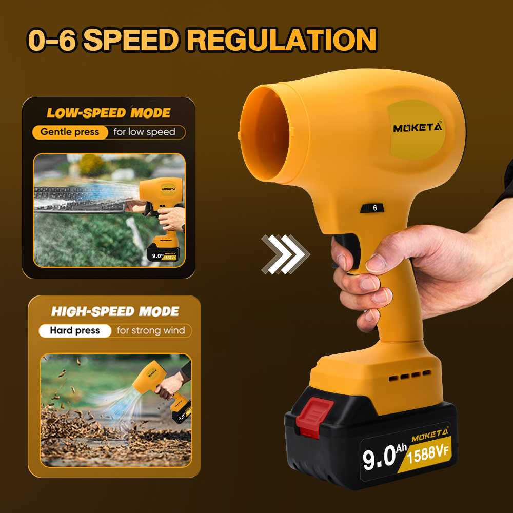 MOKETA 250000rpm Turbine Industrial Blower High Power Powerful Hair ...