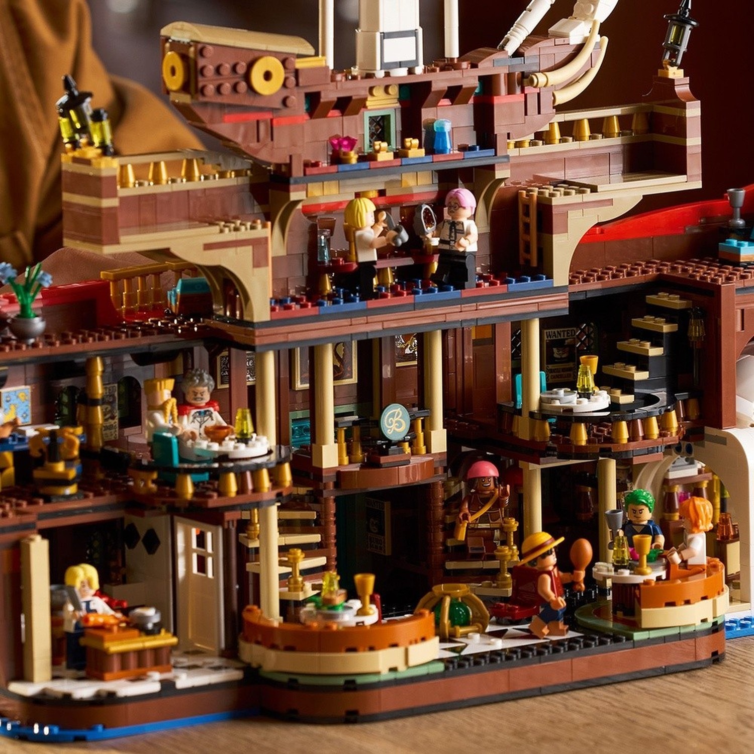 LEGO ONE PIECE 75640 The Baratie Floating Restaurant (3402 Pieces ...