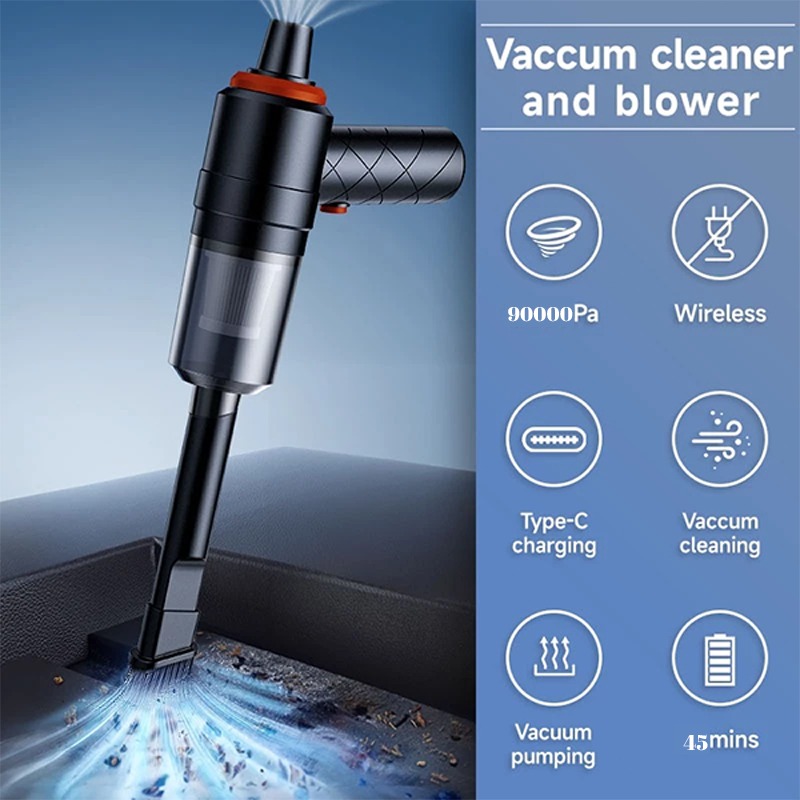 YT-M2042 Blow Sucking Dual Purpose Vehicle Car Vacuum Cleaner Car ...