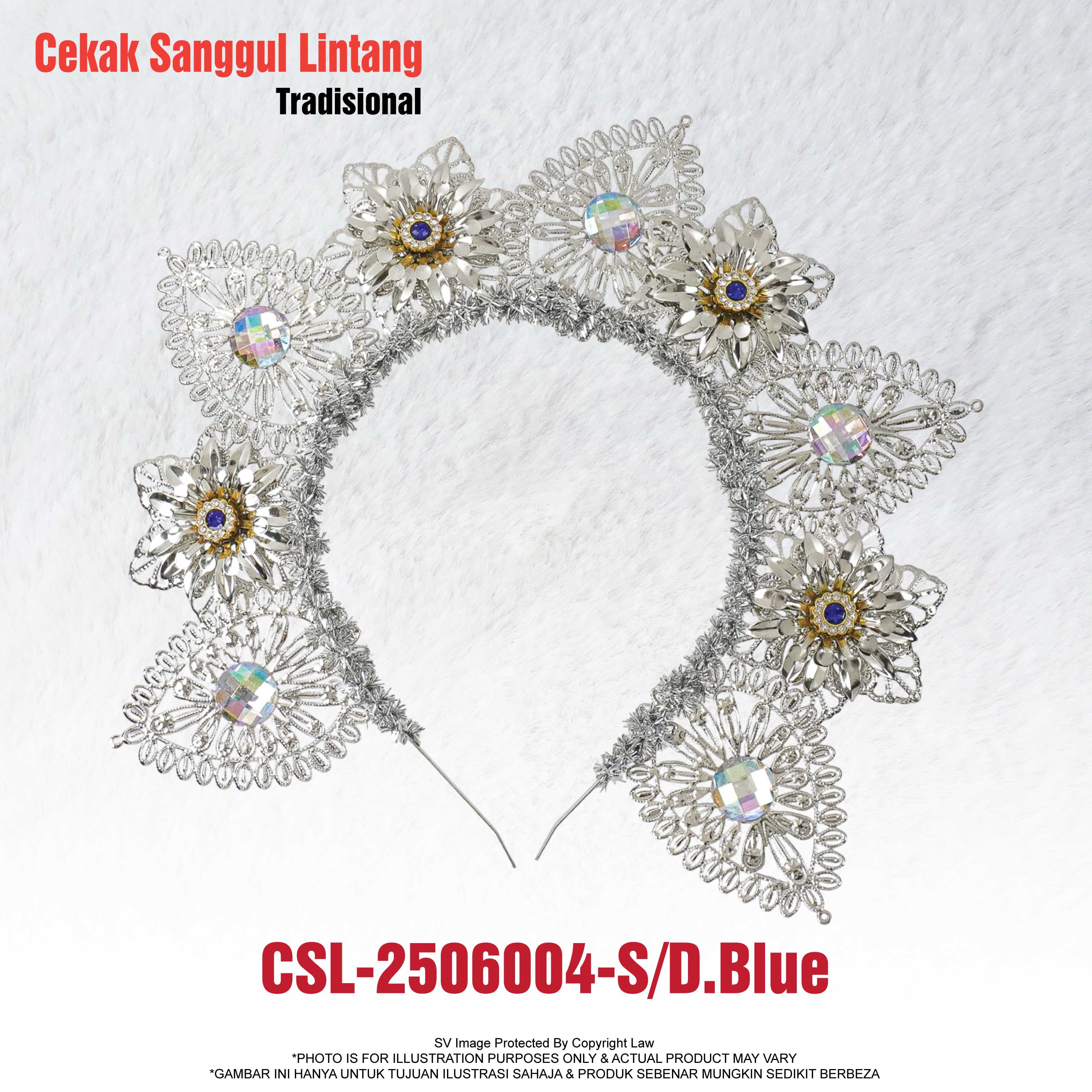 SV Jewellery Cekak Sanggul Diamond Classic Merdeka Gandik Traditional ...