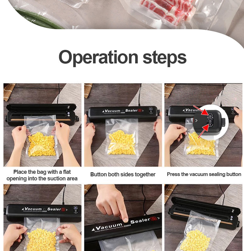 Mesin Pengedap Vakum Pembungkusan Pengedap Makanan Mesin Vakum ...