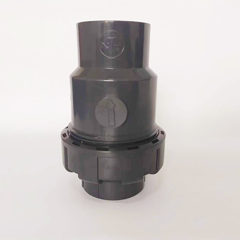PVC Check Valve Ball Socket Non Return Lrrigation 1 Way Valve Aquarium ...