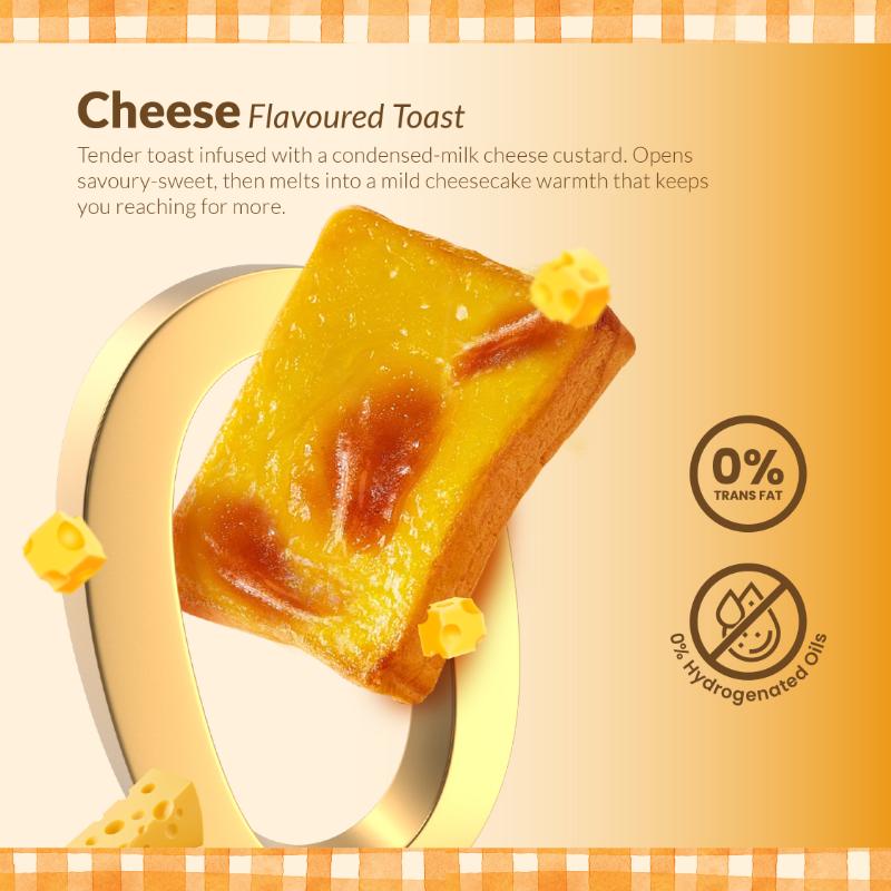Ooobun by Neutrovis HALAL Homemade Bread with Cheese Flavoured Toast ...