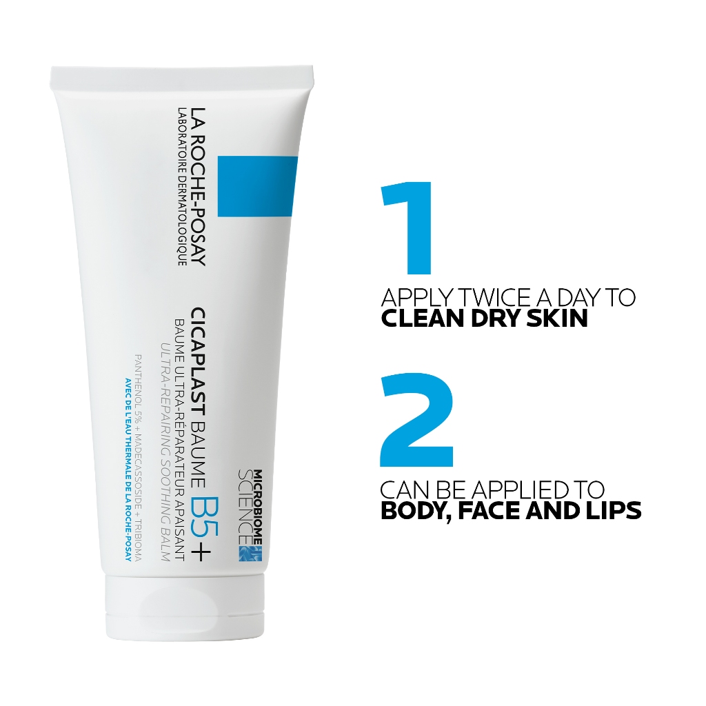 LA ROCHE-POSAY Cicaplast Baume B5+ 100ml | Intensive Repair Balm - 5% ...