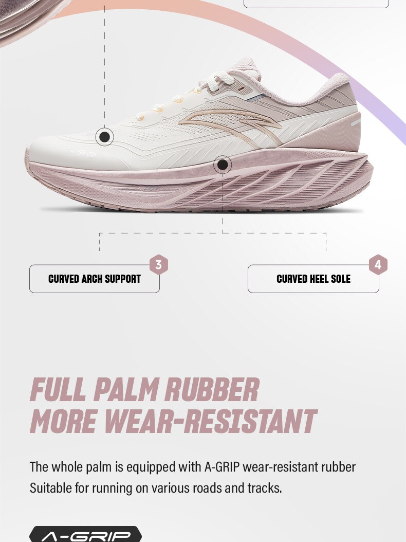 ANTA Women PG7 Float Running Shoes 1224E5504-2 (Kasut Larian/Kasut ...