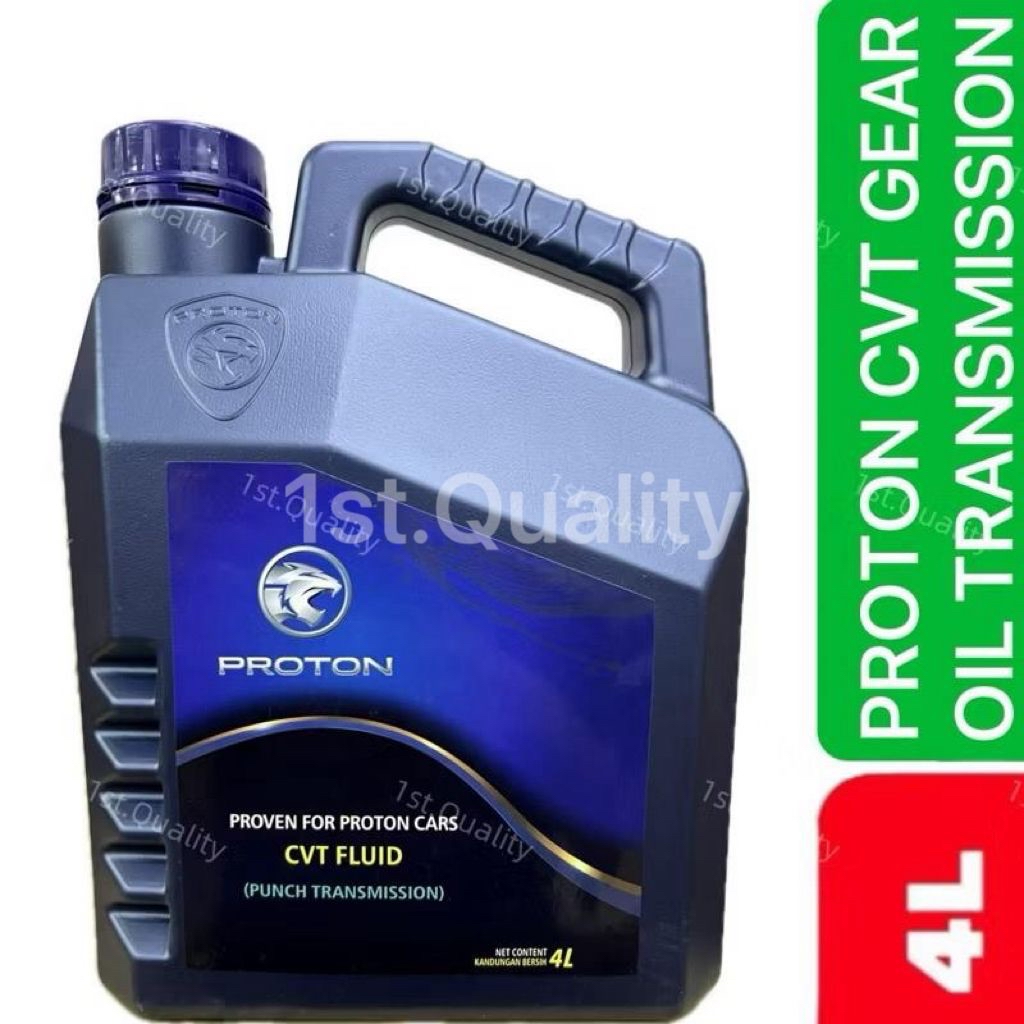 Proton CVT Gear Oil (4L) Proton Saga FLX Iriz Exora Bolt Preve Turbo ...