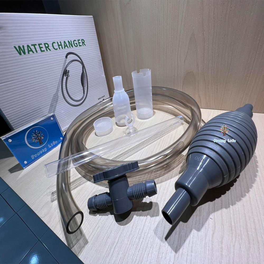 🐟Box Packaging🐟 2.6 meter Aquarium Siphon Gravel Cleaner Fish Safe Tank ...