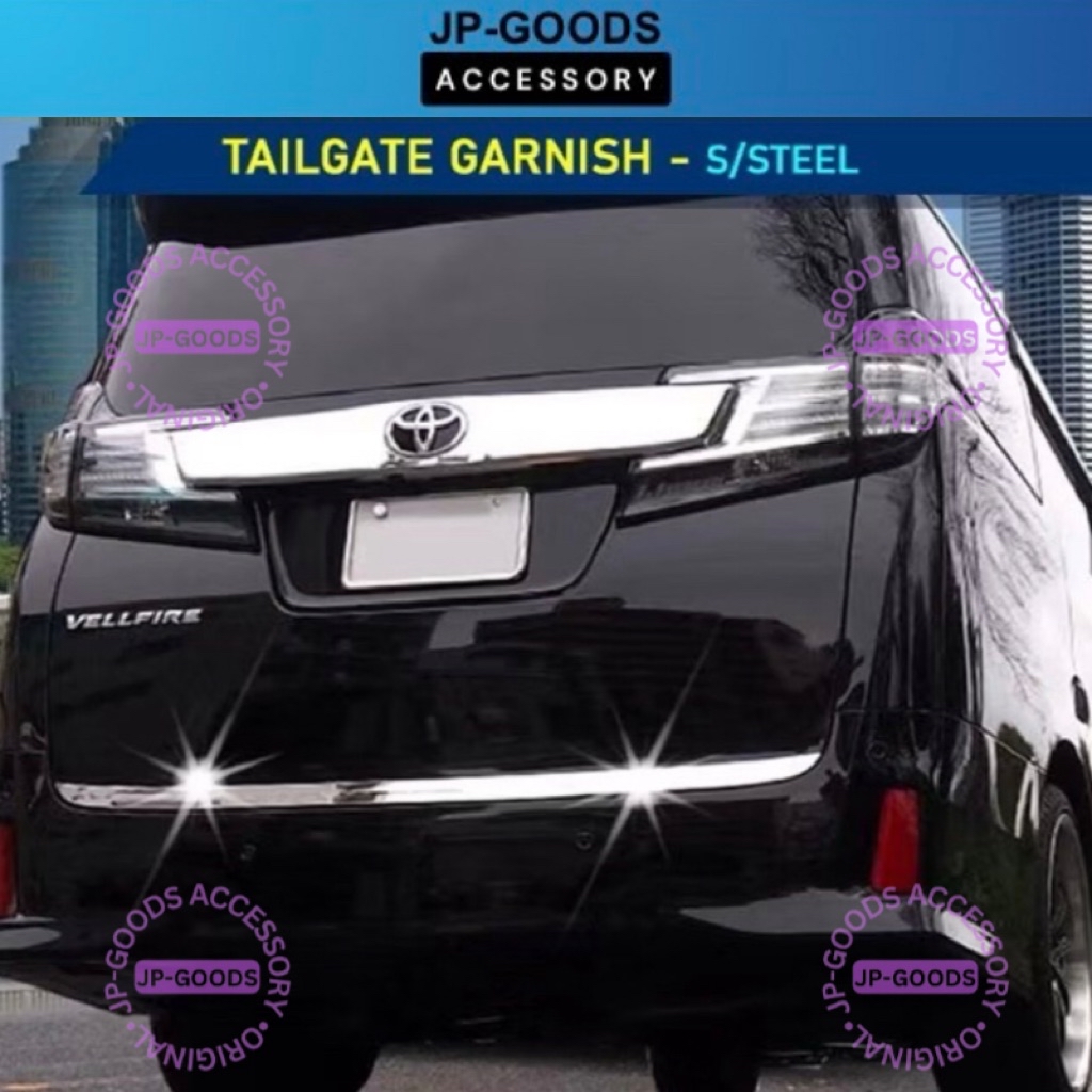 Toyota Alphard Vellfire 30 Series 2015 - 2022 Rear Boot Tailgate Steel ...