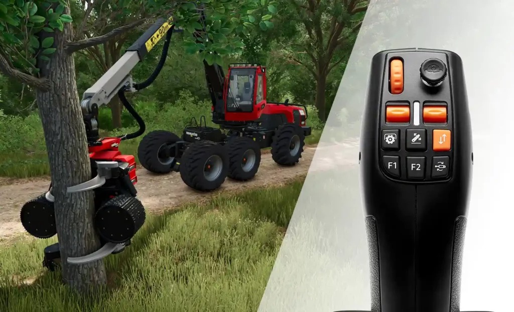 Thrustmaster SimTask Farmstick, 3-Axis Joystick for Farm Simulation ...