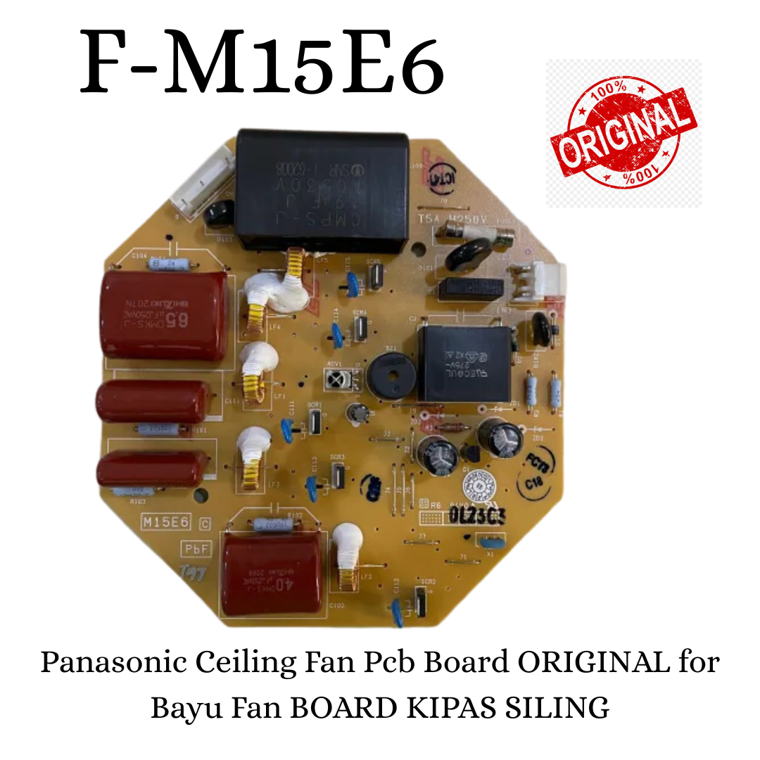 F-M15E6 Panasonic Ceiling Fan Pcb Board ORIGINAL for Bayu Fan BOARD ...