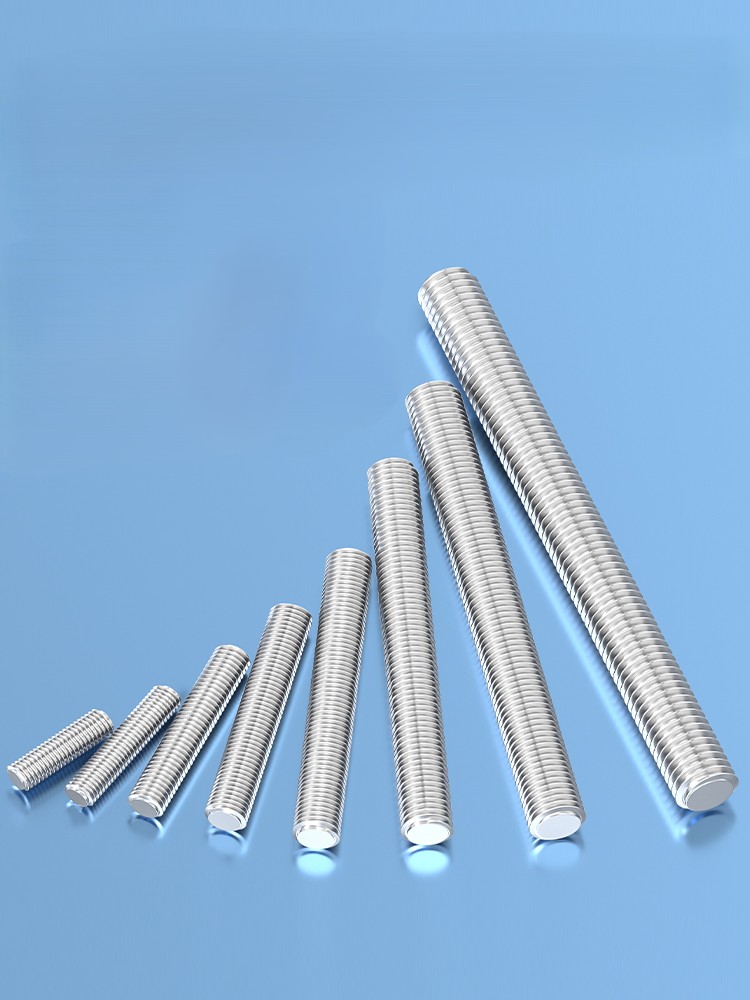 HX ZInc Plated Grade 8.8 - M8 HIGH TENSILE STUD BOLT THREADED ROD ...