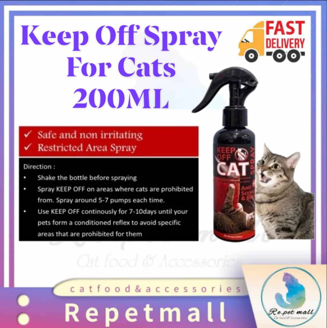 Bioline Keep Off Spray Cat Repellent Outdoor And Indoor Use 175ml ...