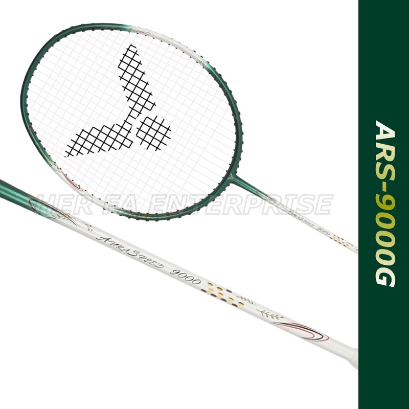 VICTOR Auraspeed 9000 4U & 5U Badminton Racket FREECORE ARS-9000C ARS ...