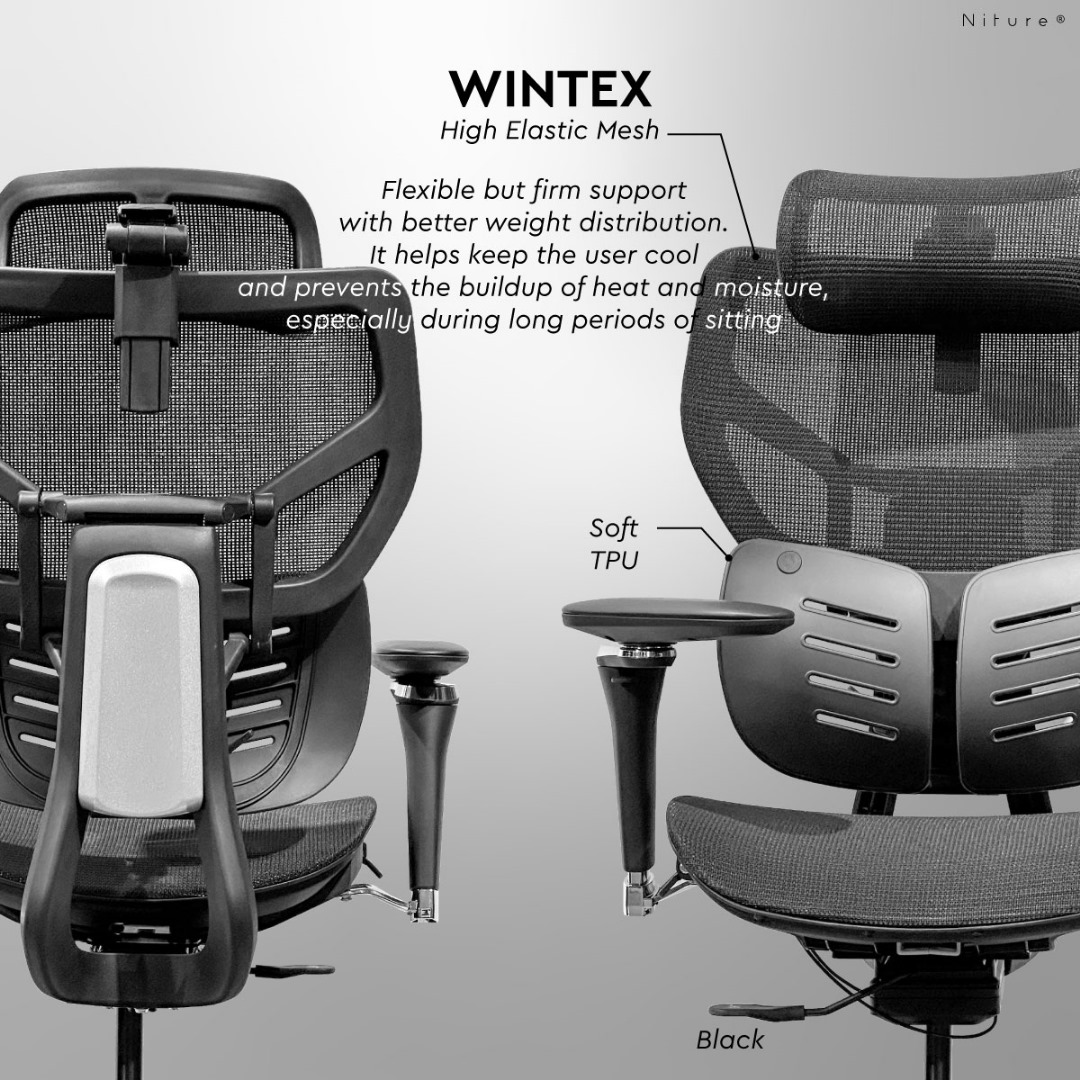 Niture SINC-3 Ergonomic High Back Mesh Chair Office Chair Gaming Chair ...