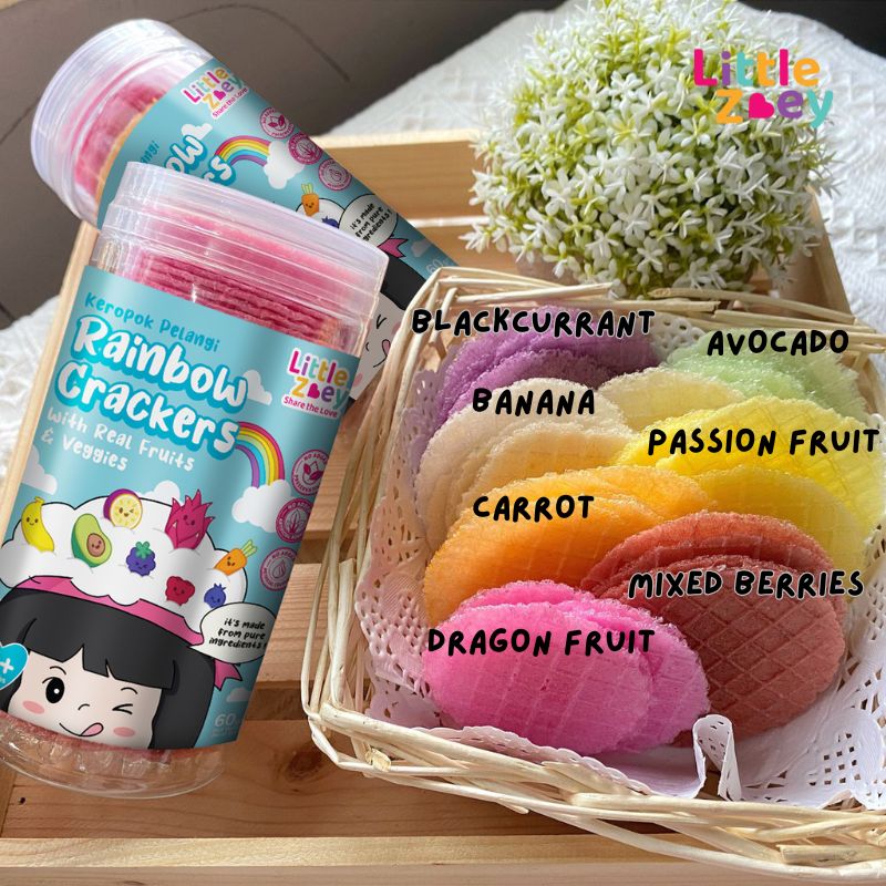Little Zoey's Homemade Natural Baby Snack Rainbow Cheese Stick/Soy ...