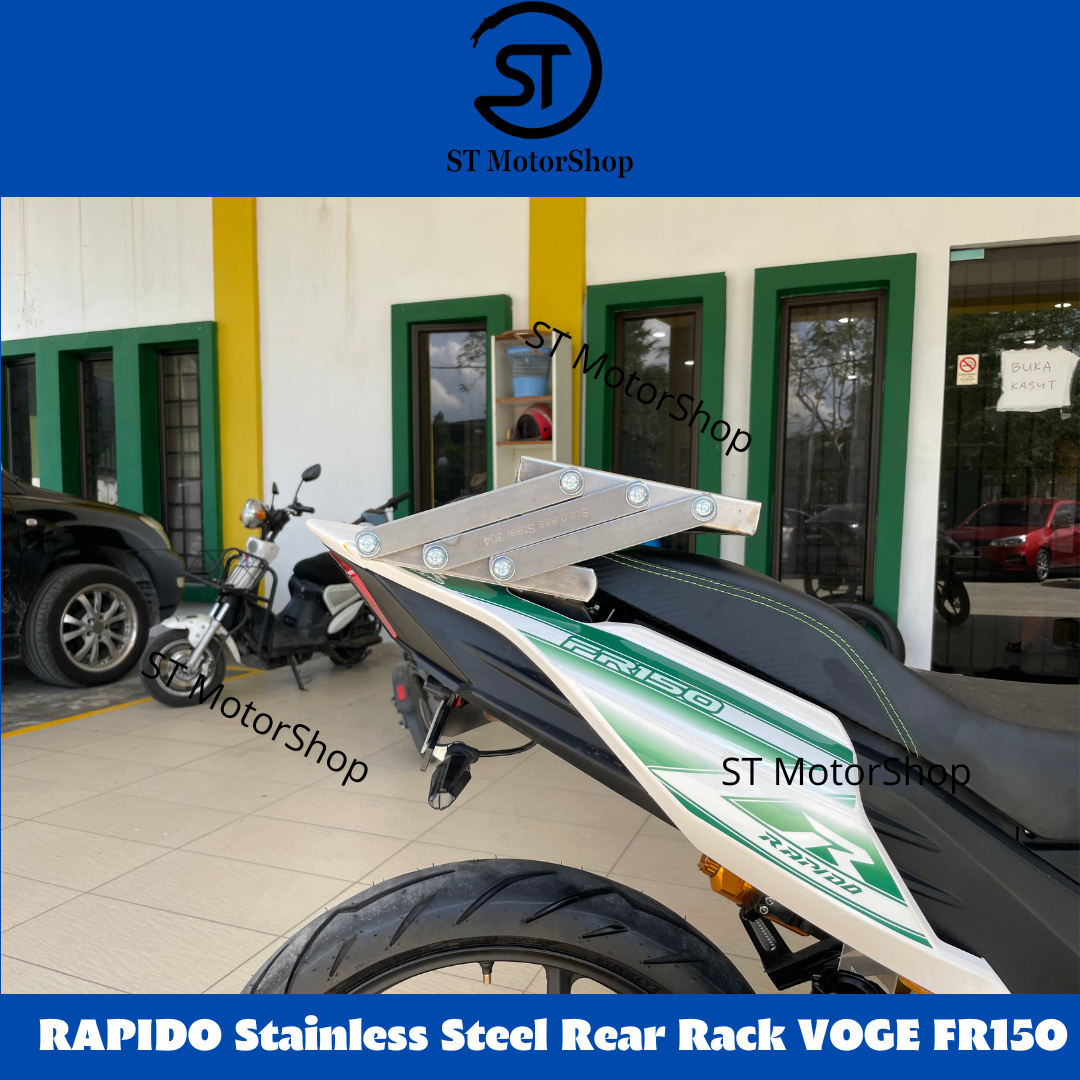 RAPIDO Heavy Duty Monorack Mono Rack J Adjustable Rear Rack Belakang ...