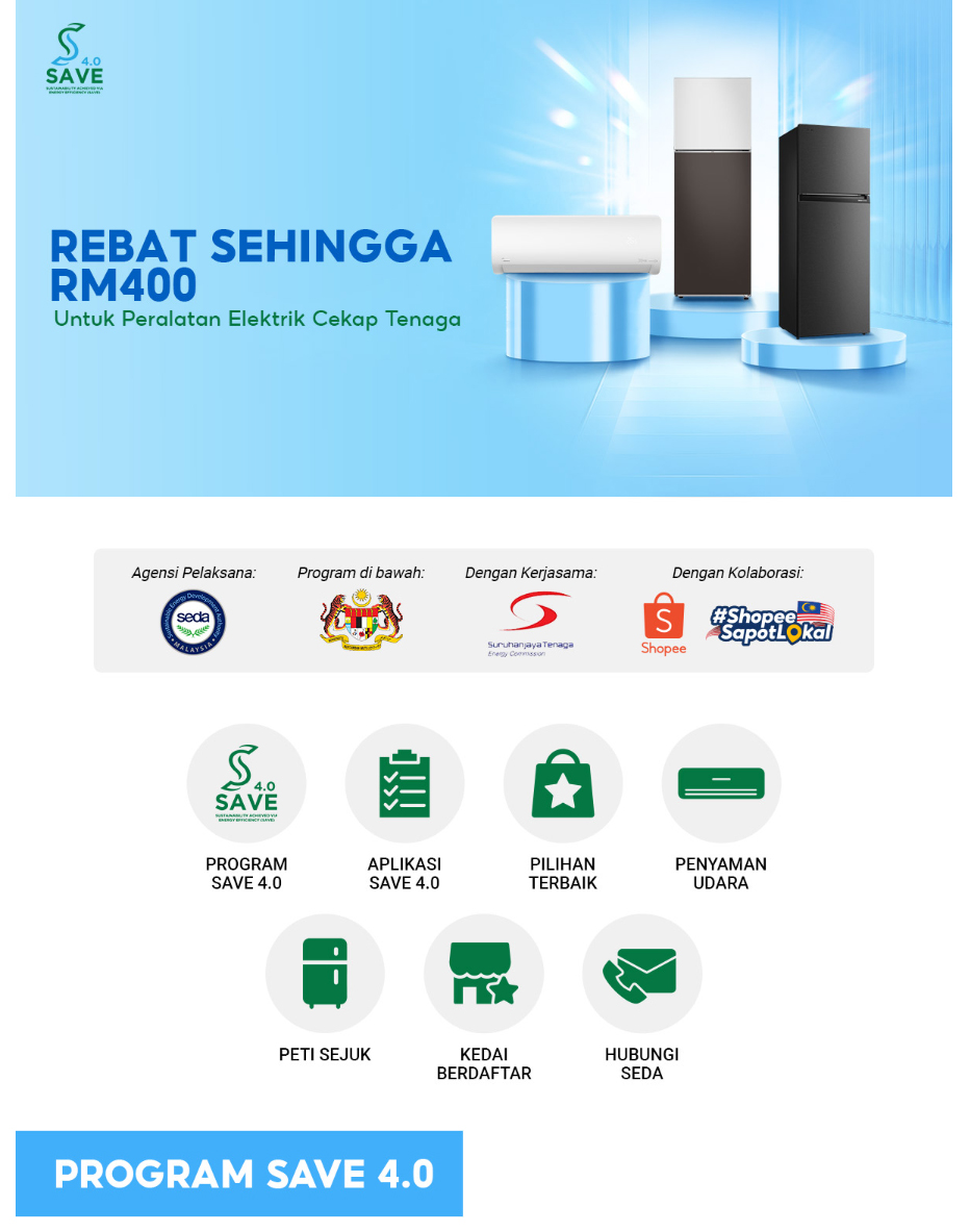 [ Save 4.0 ] Pensonic 99L Chest Freezer Refrigerator 1 Door/Peti Beku 1 ...