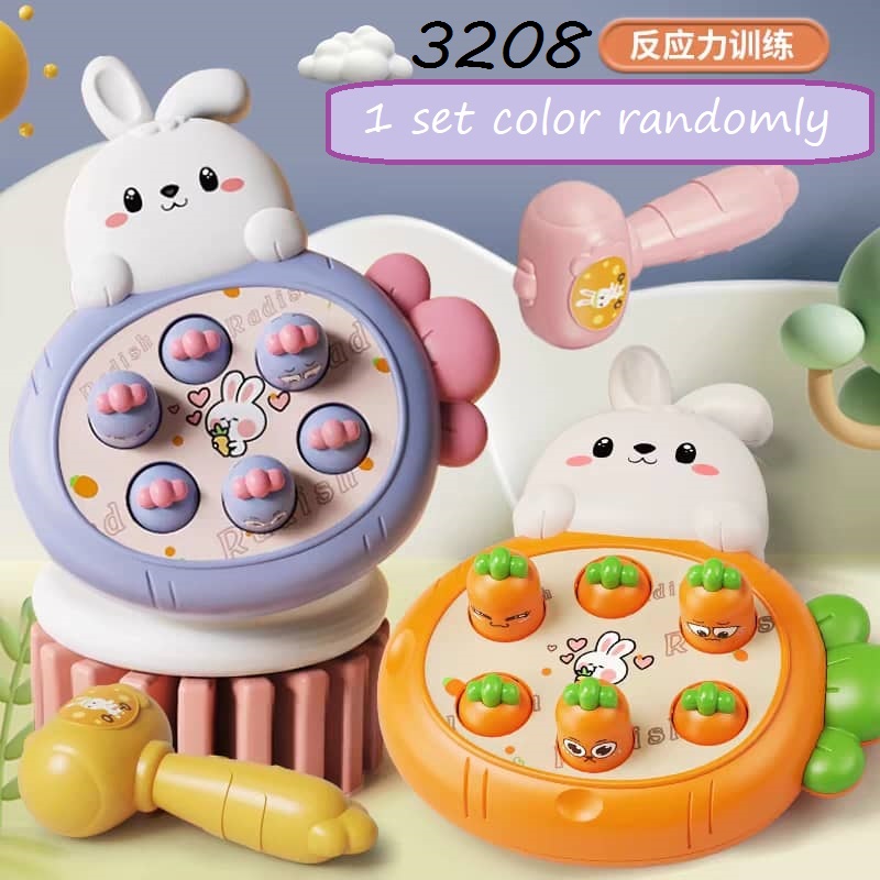 Whack a mole Education Toys For Baby Kid Rabbit Mouse Hamster Hammer ...