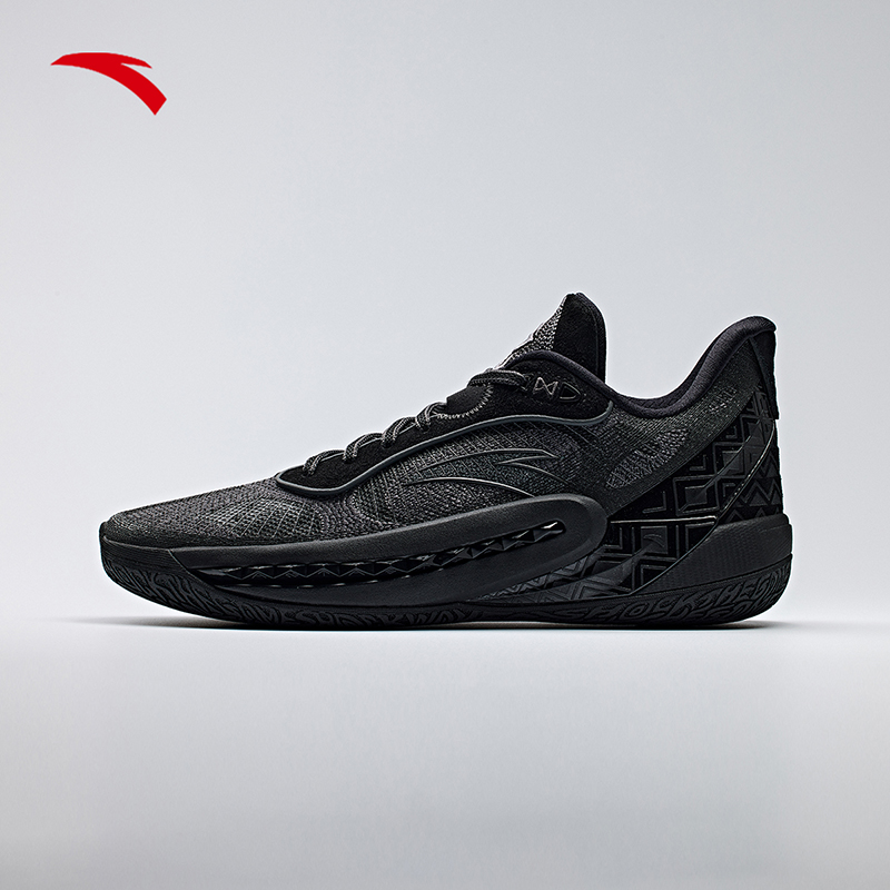 ANTA Men Shock Wave 6 Pro Basketball Shoes 1124C1111-1 -Black/Grey ...