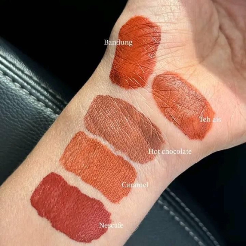 NEW! WANSUE LIPMATTE EDITION (TEH AIS / NESCAFE / BANDUNG / CARAMEL ...