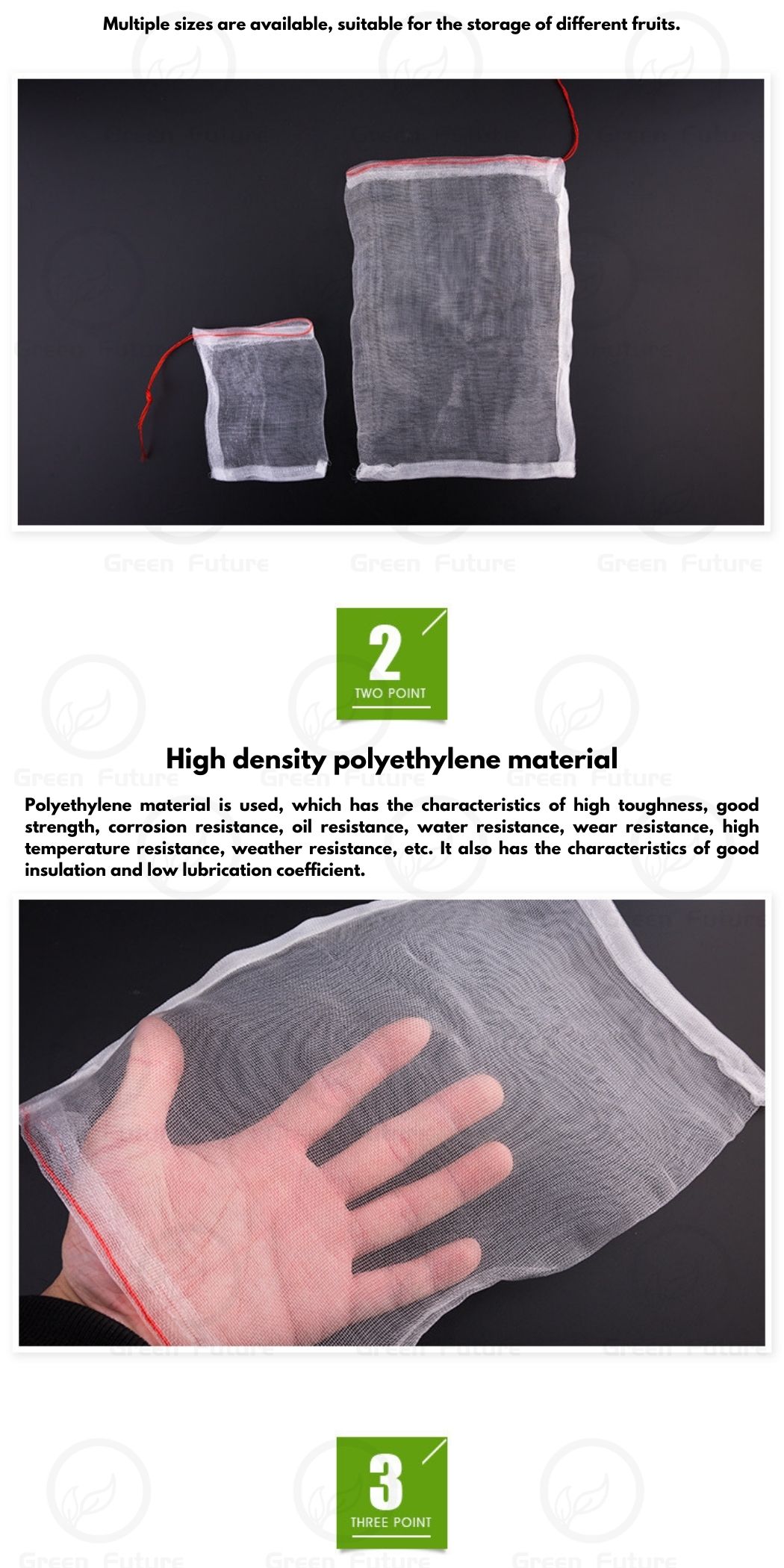 Garden Net Bag Anti Pest Garden Fruit Protect Net bag Balut Buah nylon ...