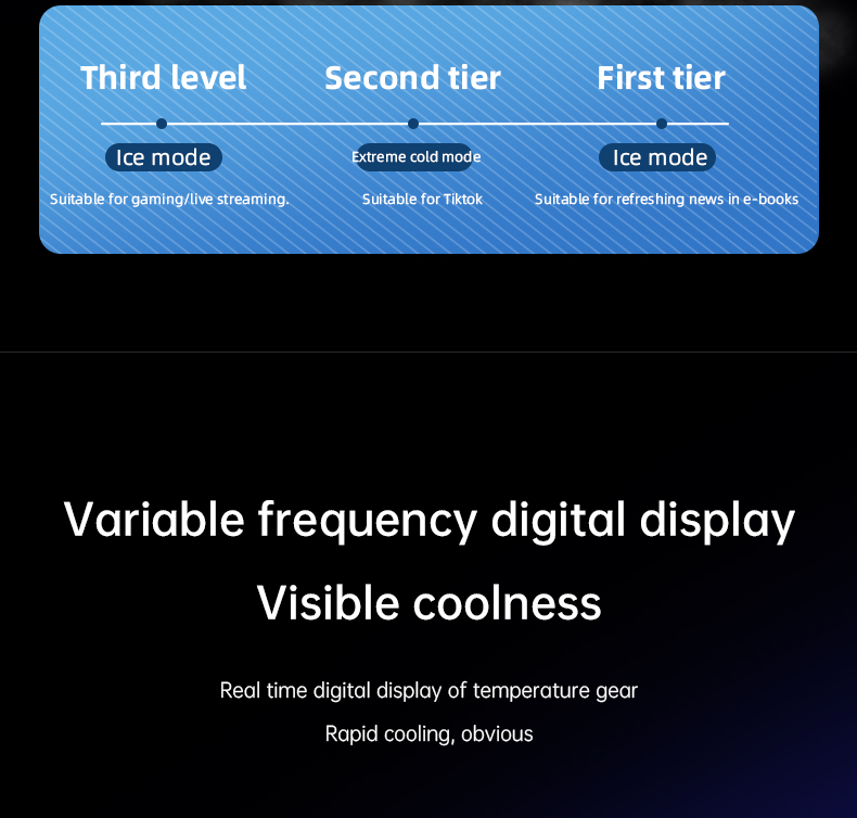 X120A X122A Pro X108 Mini S2 Gaming Phone Cooler New RGB Radiator for Mobile Phone Tablet Fan ...