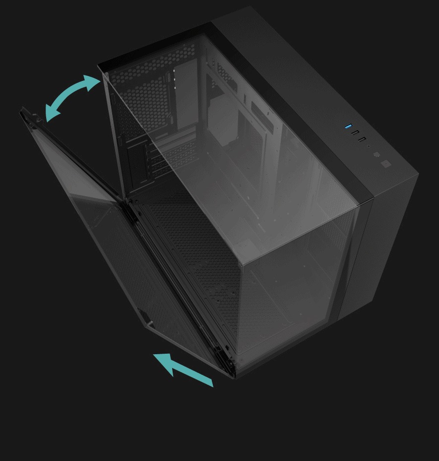 Aigo DarkFlash TH285M MATX PC Case Casing Chassis Luxury Premium ...