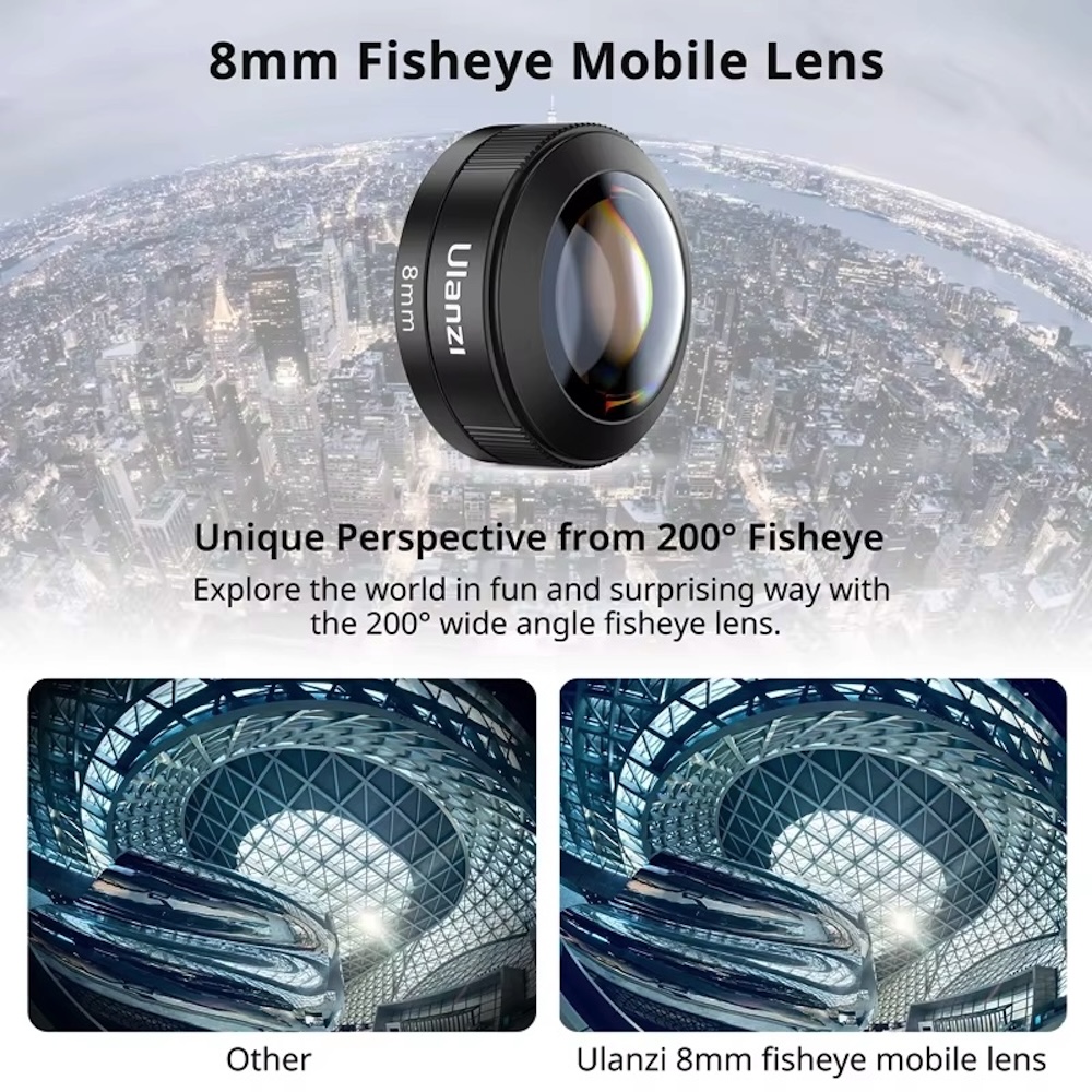 Ulanzi CL-003 / CL-004 / CL-005 / CL-006 Macro Wide Angle Fisheye ...