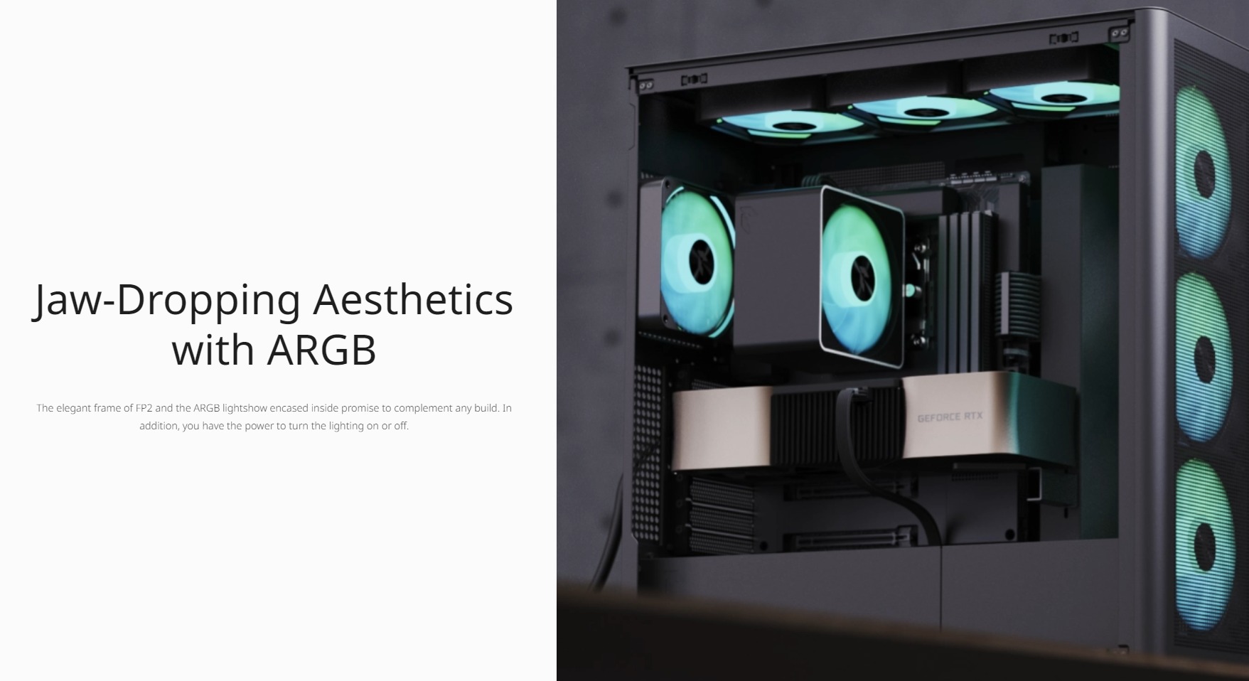 APNX FP2 12CM 120 PWM ARGB BLACK / WHITE 120mm Casing Fan For Chassis ...