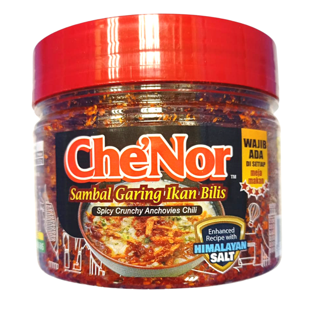 Che'Nor Sambal Garing Ikan Bilis Che Nor 160g | Shopee Malaysia