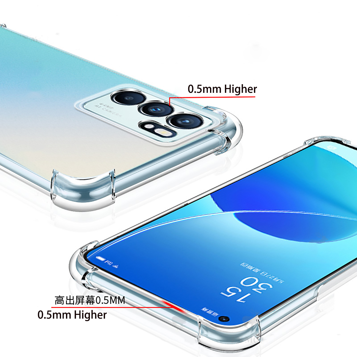 Sony Xperia 5 1 ii 5 ii 10 ii 1 iii 5 iii 10 iii Soft TPU Transparent ...