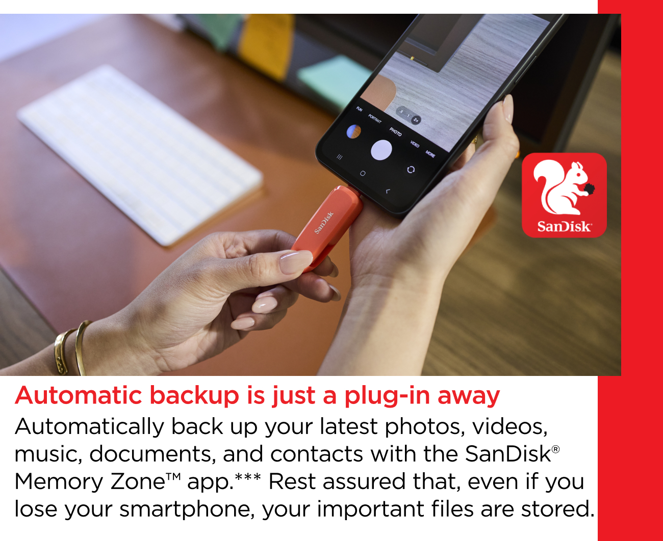 SanDisk® Phone Drive USB Type-C™ (32GB/ 64GB/ 128GB/ 256GB/ 512GBGB ...