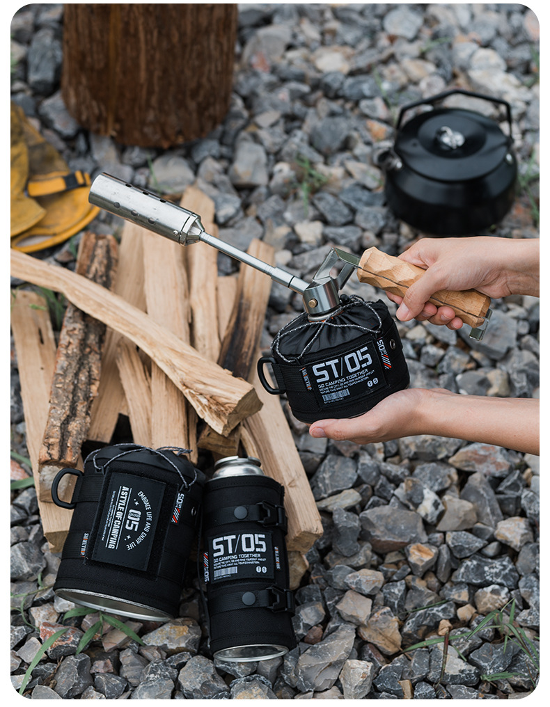 Shinetrip Tactical Gas Cover / Sleeve Outdoor Bottle Butane Protective ...