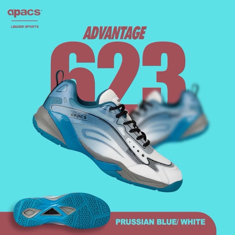 APACS Advantage 623 Unisex Badminton Indoor Court Shoes 100%ORIGINAL ...