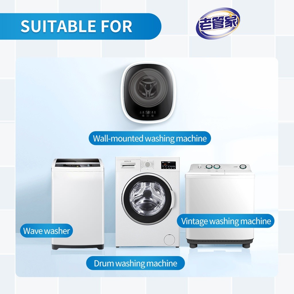 3Pcs Japan Washing Machine Cleaner Washing Machine Inner Tub Cleaner ...