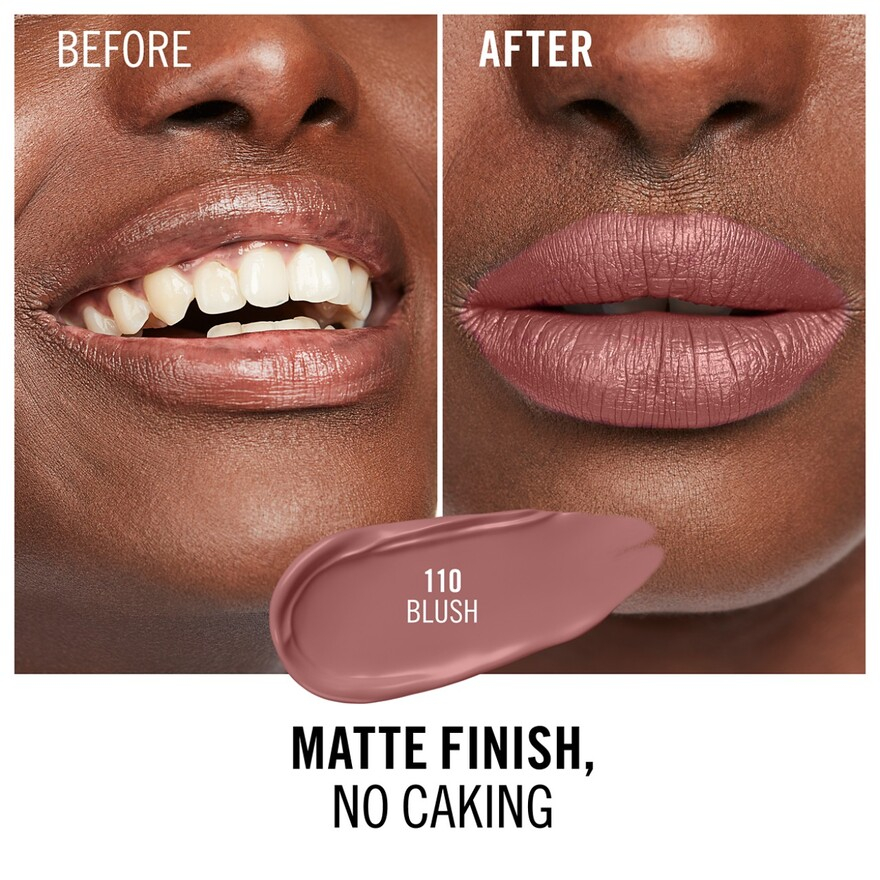 Rimmel Lasting Mega Matte Liquid Lipstick - Mega Matte Finish | Lip ...