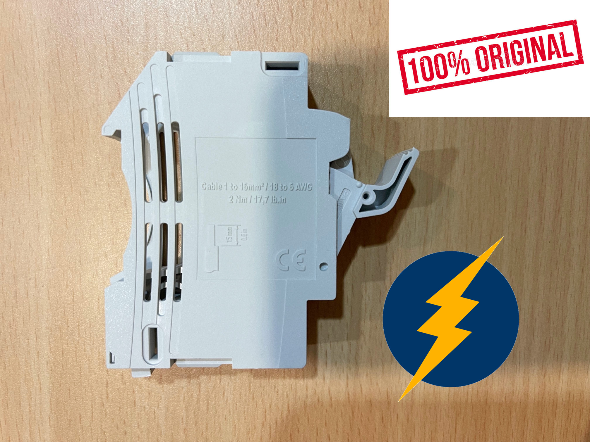 HAGER LSN501 Fuse carrier 1P 32A 690V L38 1M | Shopee Malaysia