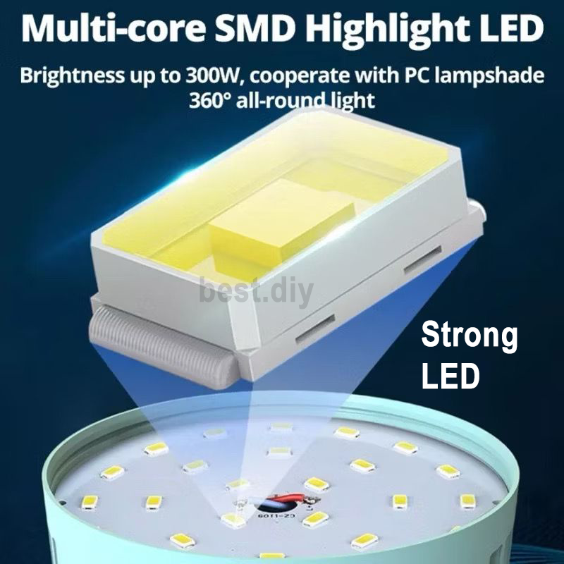 Rechargable LED Light Bulb USB Portable Lamp for Emergency Camping ...