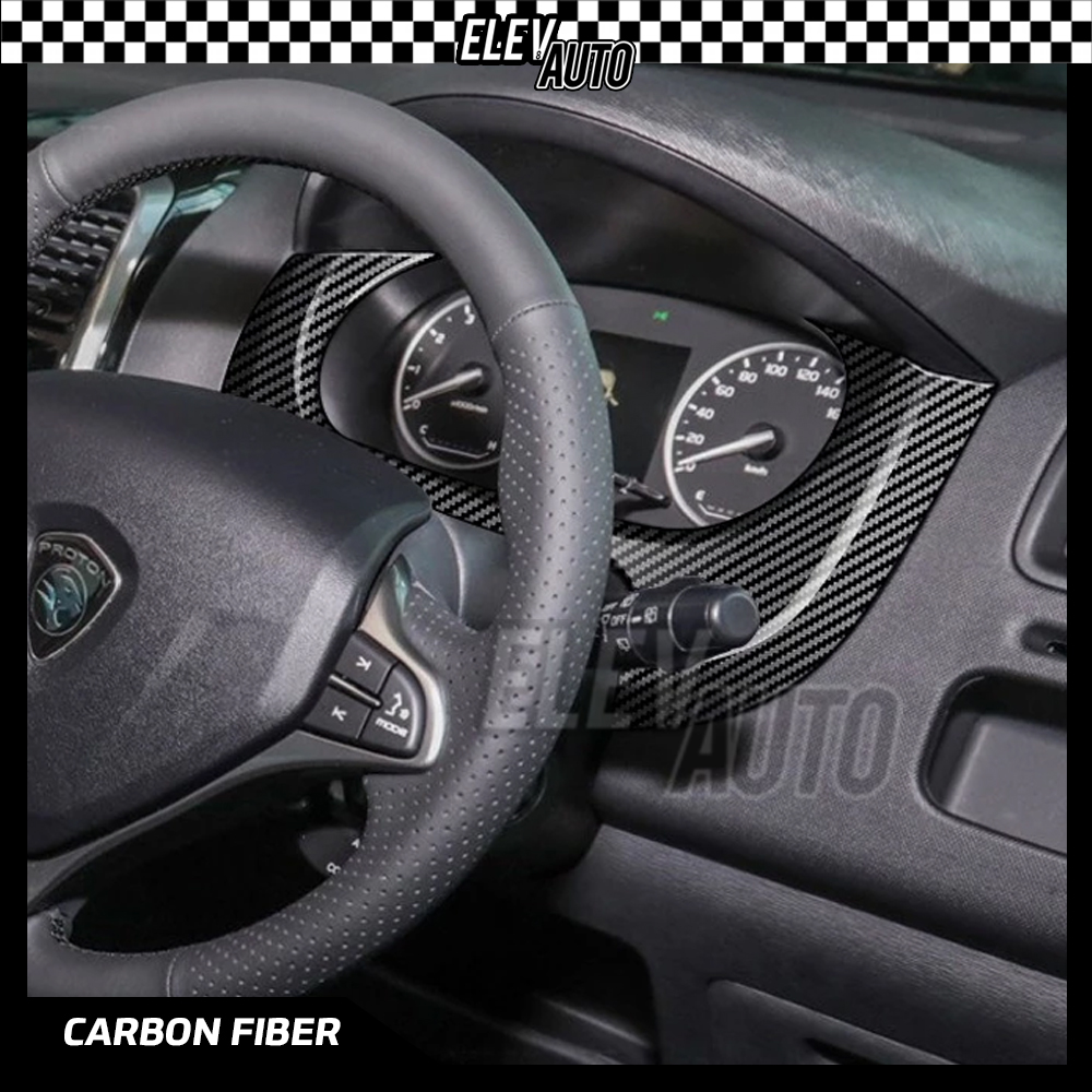 Proton Exora Meter Panel Frame Trim Carbon Black Interior Accessories ...