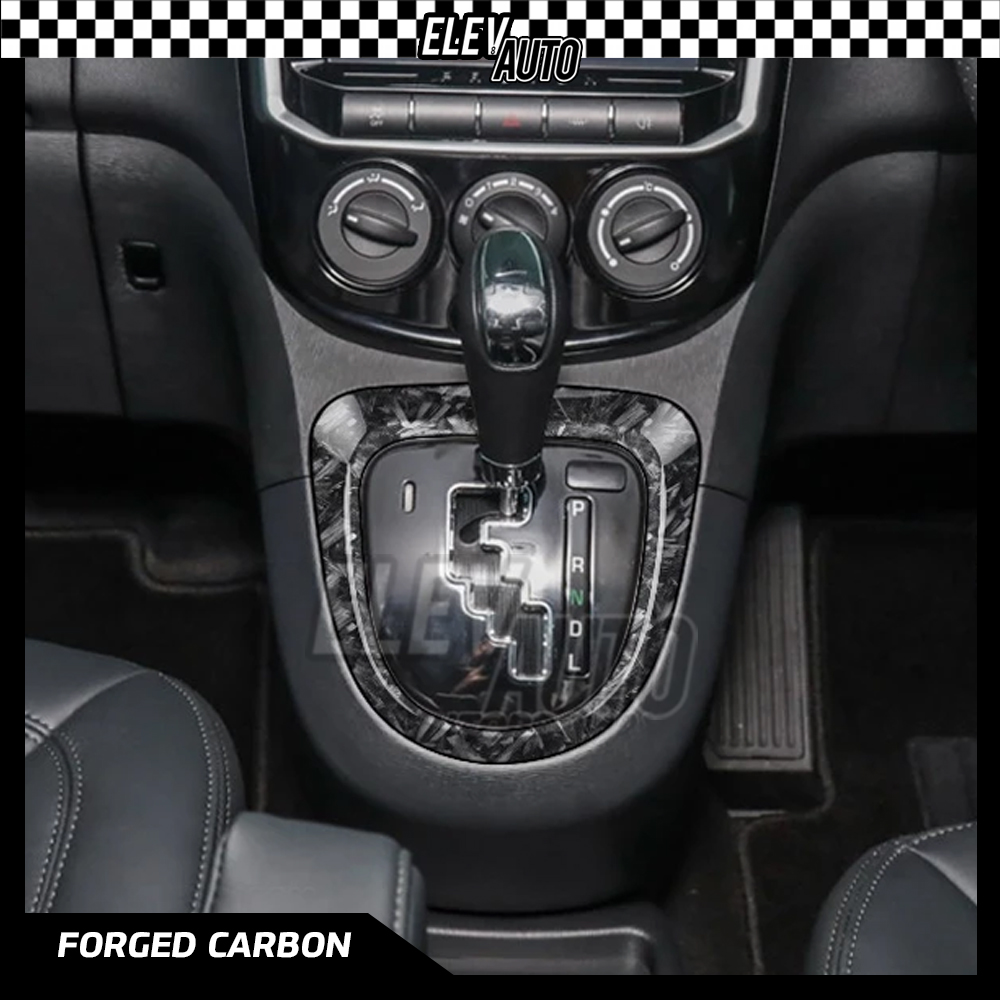 Proton Exora Gear Shift Panel Trim Carbon Fiber Black Interior ...