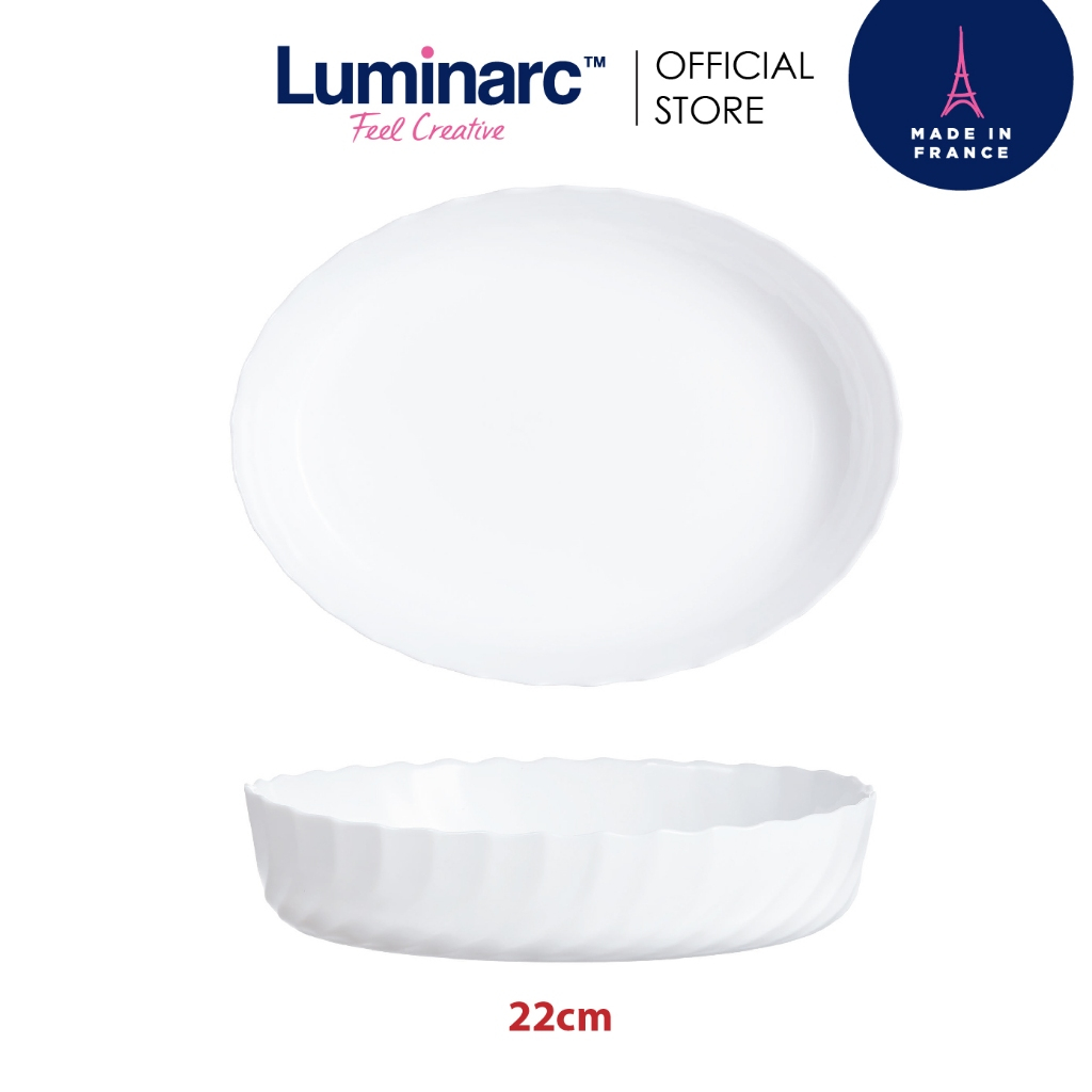 Luminarc Smart Cuisine Series Trianon Baking Dish - Oval Shape (1000ML ...