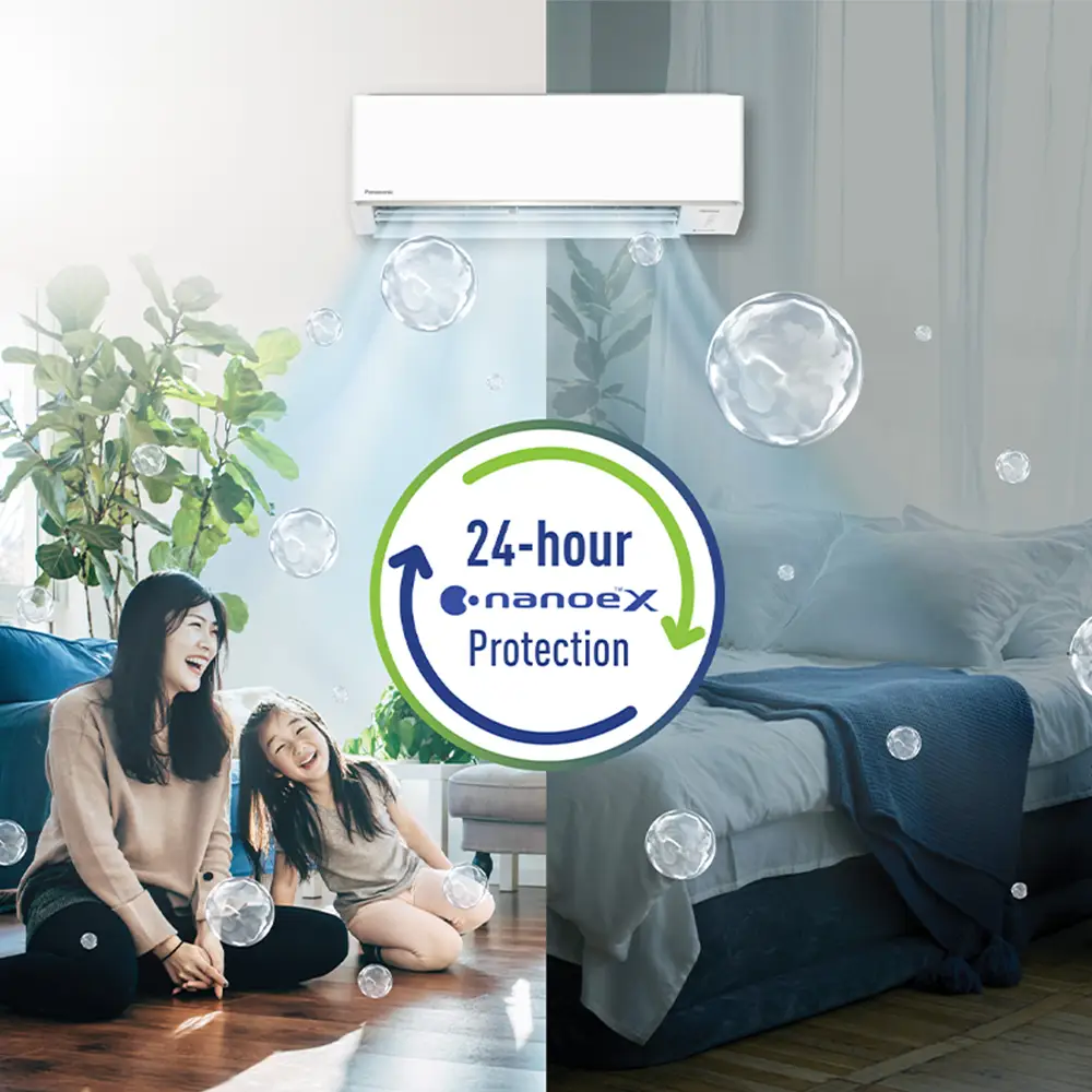 [🆓𝐃𝐄𝐋𝐈𝐕𝐄𝐑𝐘] PANASONIC X-Deluxe R32 5 Star Inverter Wifi Air Conditioner ...