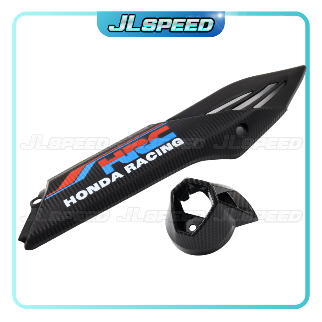 HONDA RS150 Muffler Protector Cover Ekzos End Cap Exhaust Cover Set ...