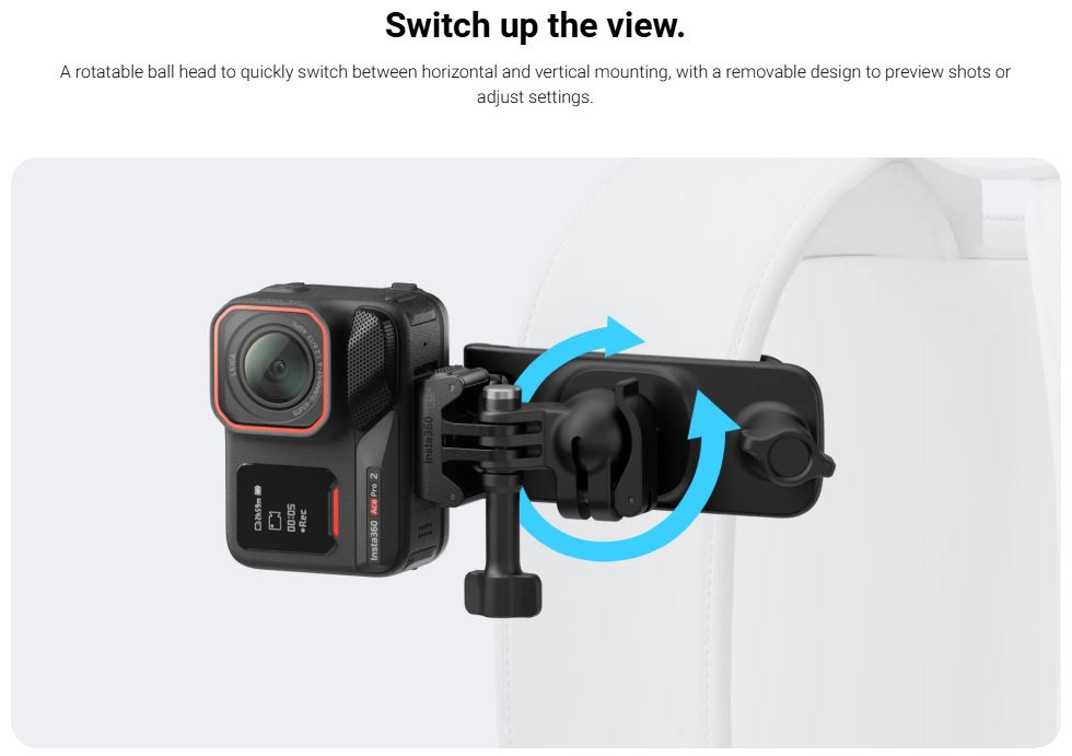 Insta360 Backpack Clip | Shopee Malaysia