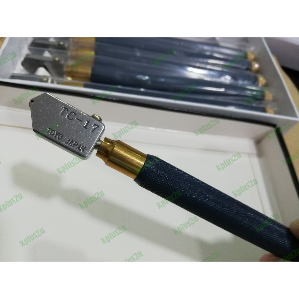Best Japan Glass Cutter TC17 Pemotong kaca cermin Tile Cutter Toyo kaca ...
